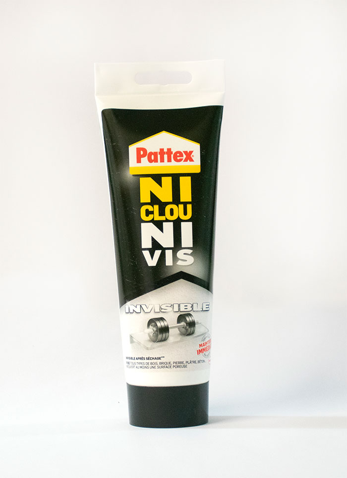 Espace Maison - Invisible no-nail, no-screw, free mastic adhesive