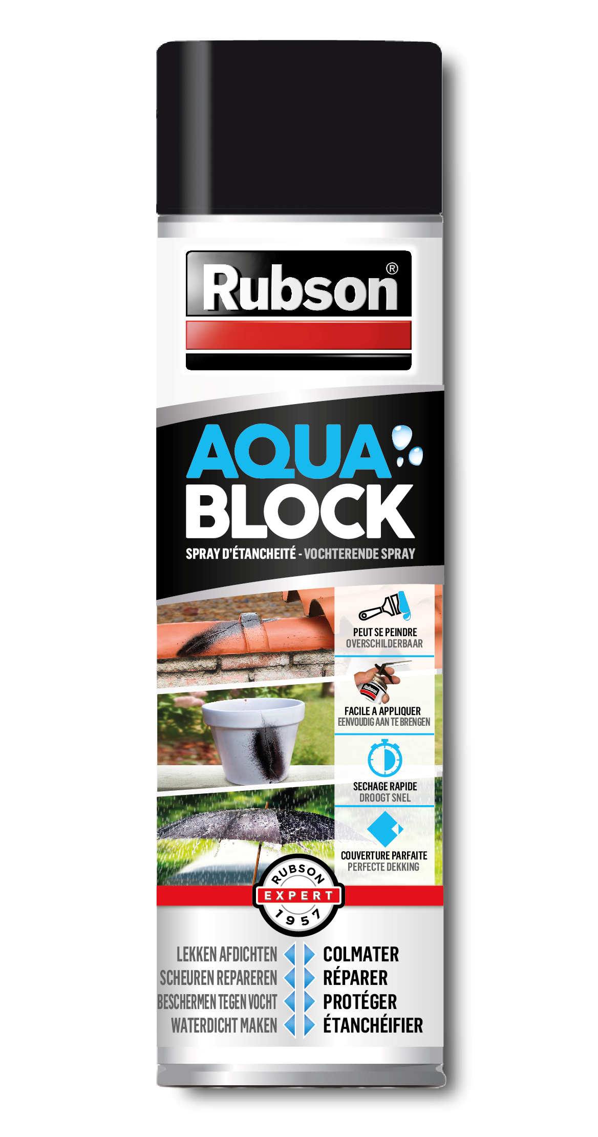 Espace Maison - Waterproof coating Aquablock - black