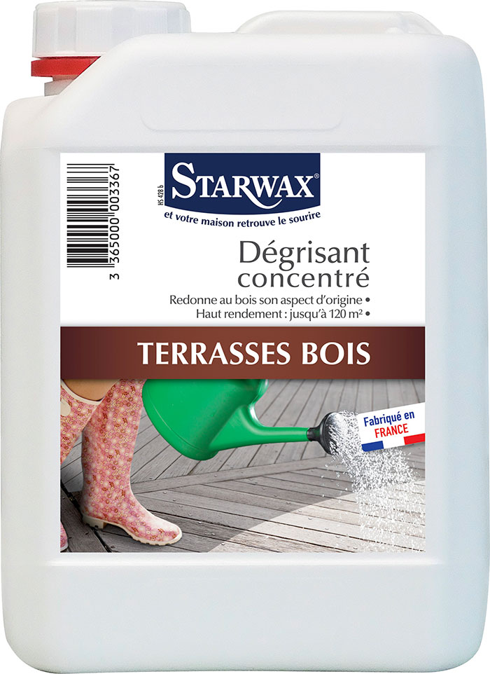 Espace Maison - Concentrated wood deck degreaser - 2 L