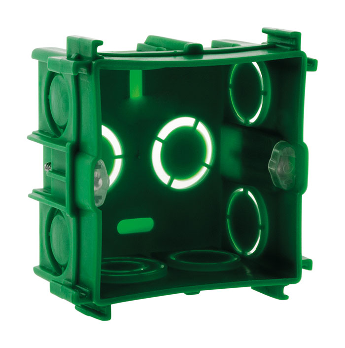 Espace Maison - In-wall back box - square (75 x 75 x 40 mm)