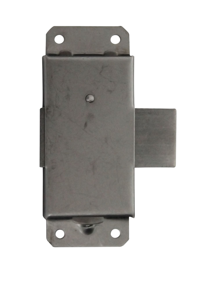 Espace Maison - Surface lock with reversible keys - 19 mm stainless steel