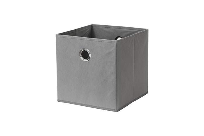 Espace Maison - Softbox storage box - 320 x 320 x 320 mm - grey