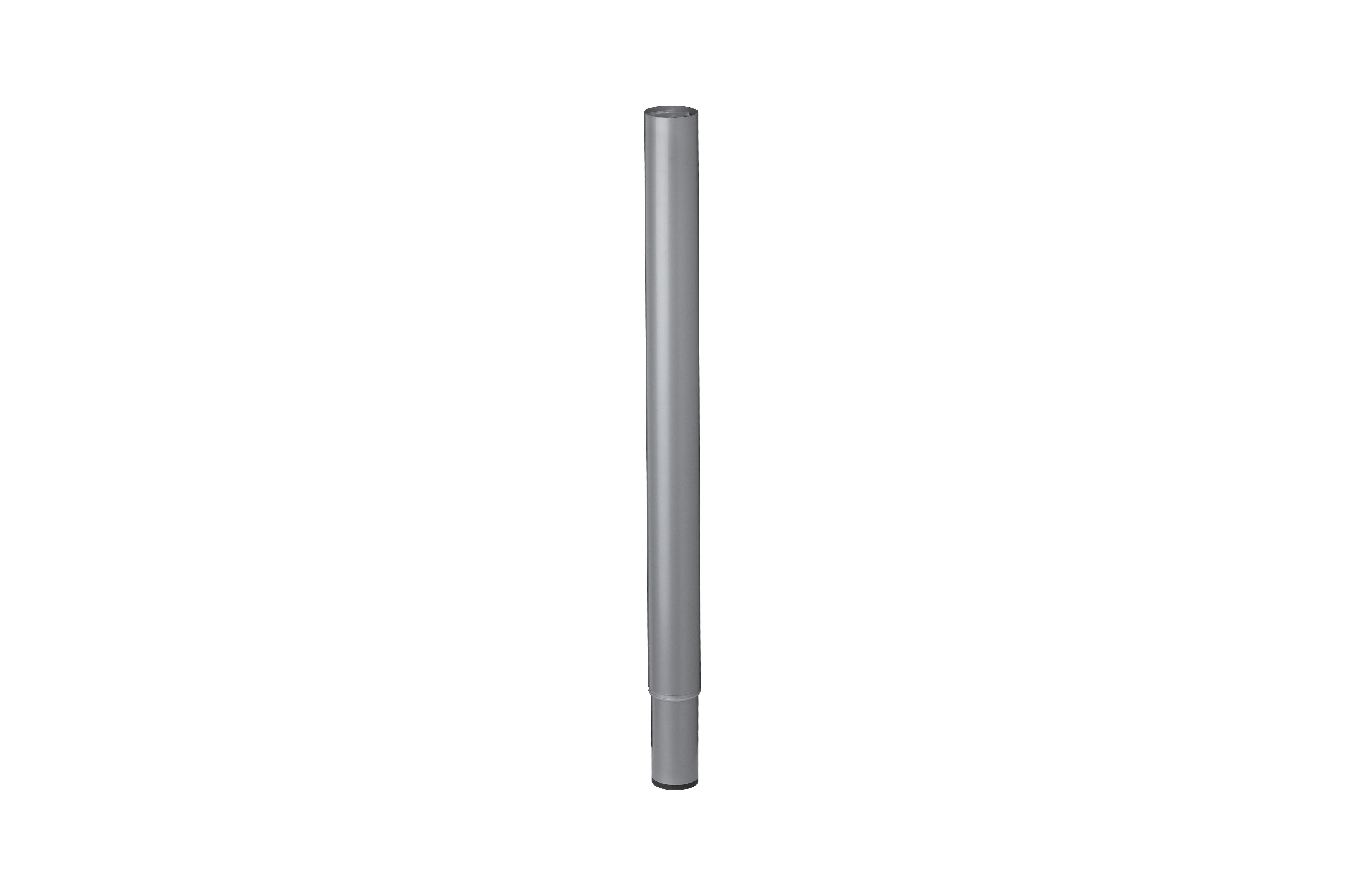 Espace Maison - Round furniture leg - 600 mm - silver