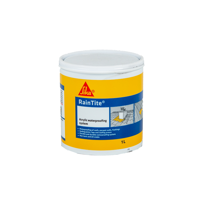 Espace Maison - Sika RainTiTE waterproofing coating 1 litre - charcoal