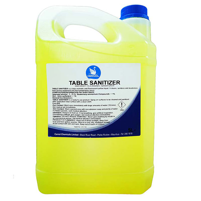 Espace Maison - Table disinfectant