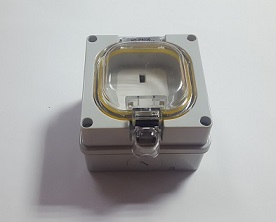 Espace Maison - Single socket - grey and gold