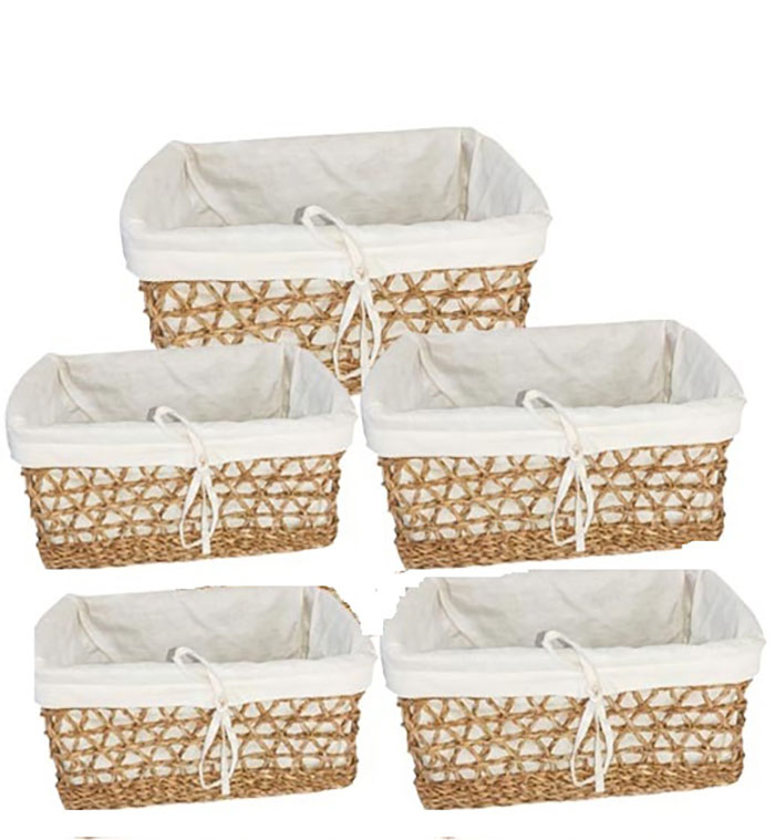 Espace Maison - Set of 5 baskets with handle