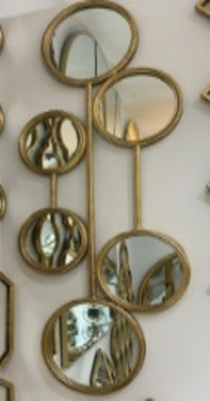 Espace Maison - Multi-circle mirror