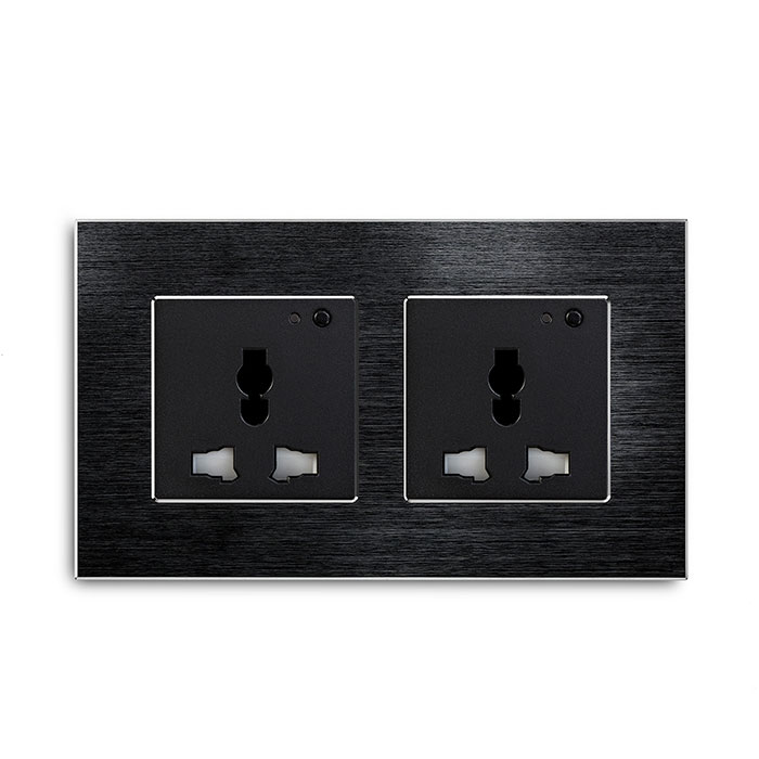 Espace Maison - Wifi Universal Socket with aluminium Frame