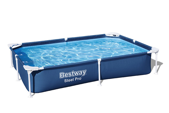 Espace Maison - Bestway swimming pool rectangular Steel Pro Frame ...