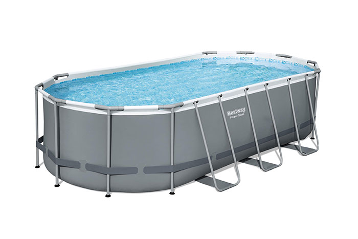 Espace Maison - Bestway Power Steel above-ground pool 549 x 274 x 122 cm