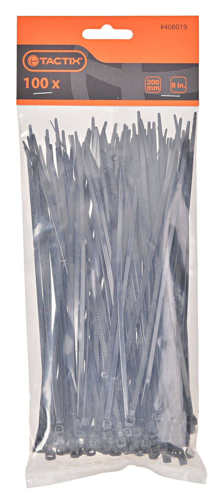 Espace Maison - 200 mm black cable tie pack