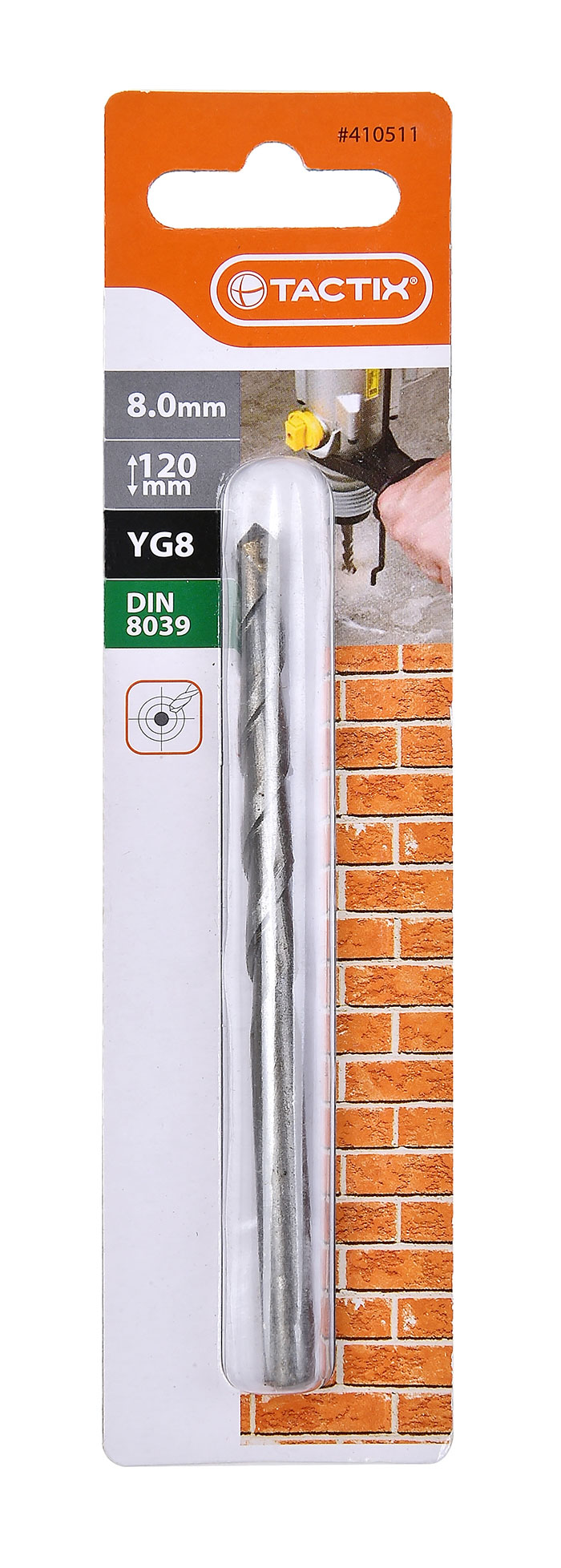 Espace Maison - Concrete drill bit 8 mm