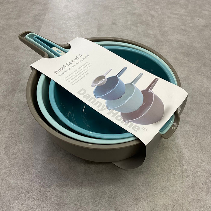 Espace Maison - Set of 4 multi-purpose bowls with handles