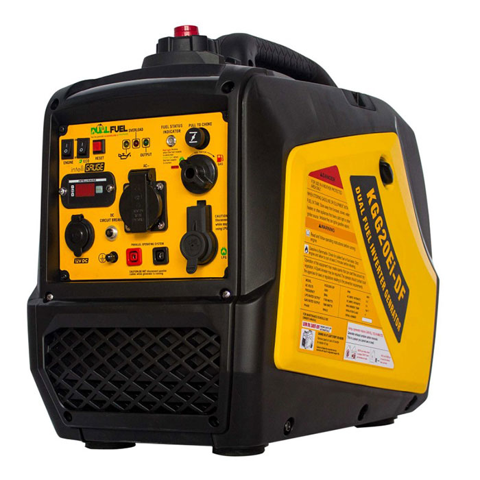 Espace Maison - Generator Inverter Gasoline/Gas KGG20Ei-DF 2.3KVA