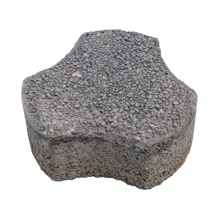 Espace Maison - Pavé gris en béton Trief - 17.3 × 15 x 8 cm
